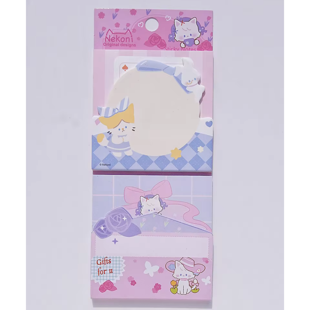 NEKONI | Notas Adhesivas Kawaii - Flores – Suikawaii