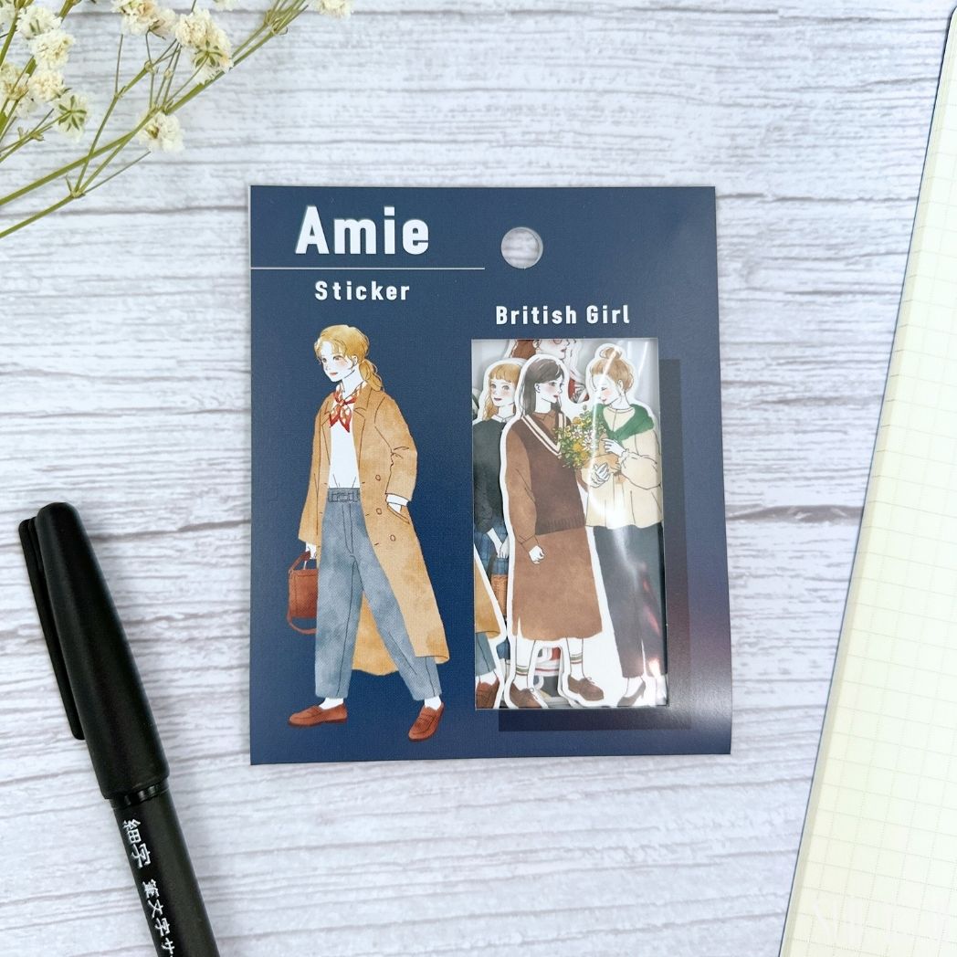 MIND WAVE | Set de Pegatinas AMIE British Girl – Suikawaii